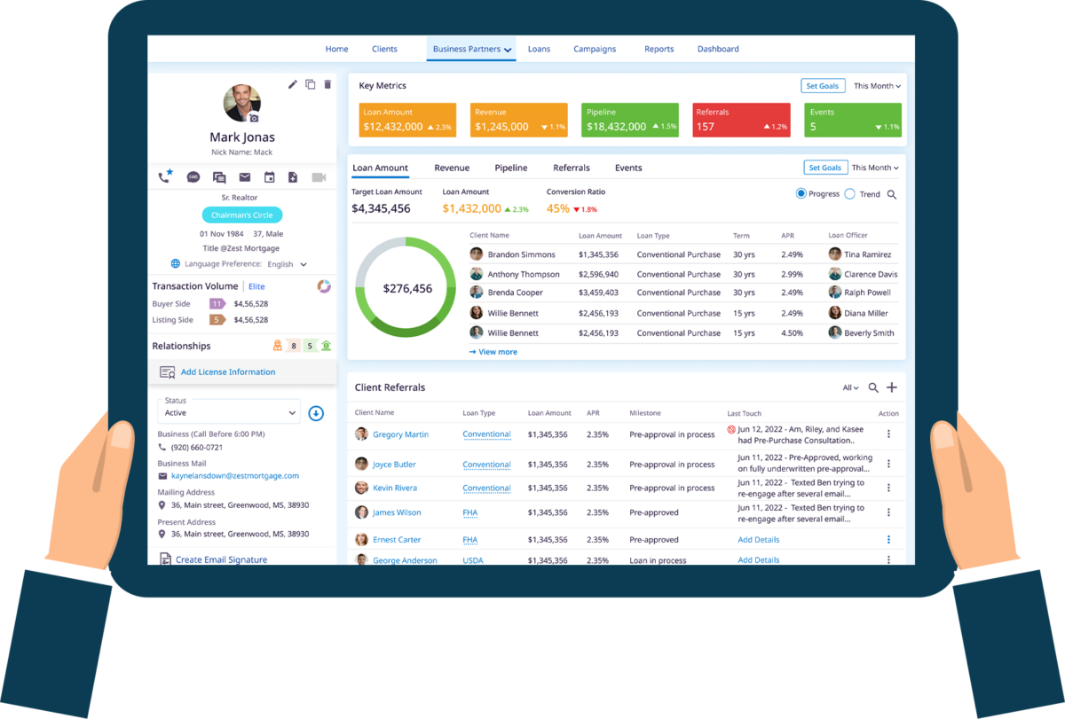 inflooens: Mortgage Loan Origination Software and CRM