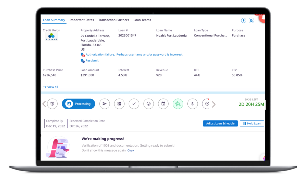 Loan Process Automation - inflooens
